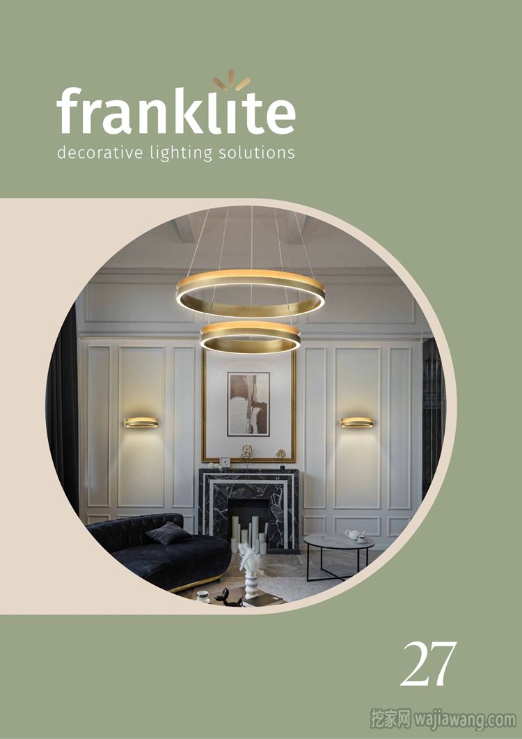 Franklite 2025年英国著名灯具品牌电子画册_灯饰设计（共366张） - 挖家网