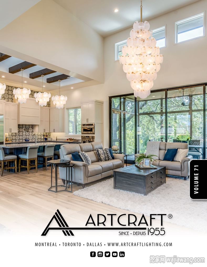 Artcraft 2025年美式流行灯饰图片产品目录_灯饰设计（共112张） - 挖家网